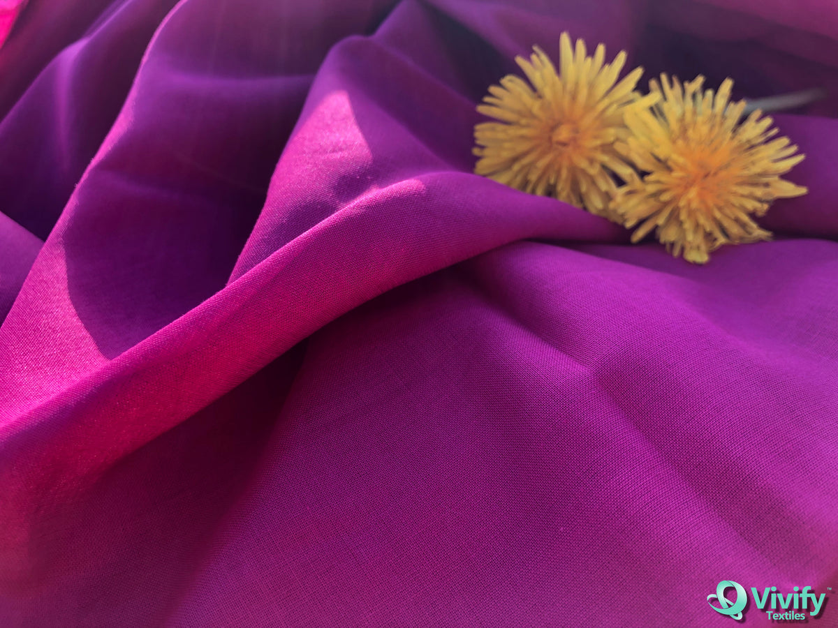 Organic Cotton Voile/Poplin 54gsm Soft Finishing – Vivify Textiles