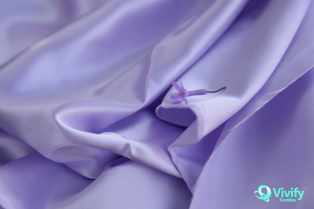 Recycled Polyester Satin Fabric White – Vivify Textiles